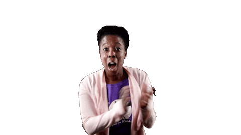 Black Woman Good Job Sticker by Ennov-Action for iOS & Android | GIPHY
