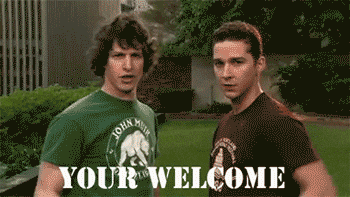 Youre Welcome Funny Gif