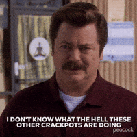 Ron Swanson Breakfast Gif