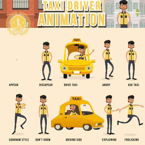 Taxi Taxi GIFs - Get the best GIF on GIPHY
