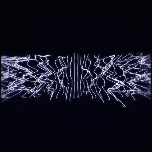 Glow Black And White GIF by Erica Anderson - Find & Share on GIPHY