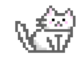 Pixel Dancing Cat Gif