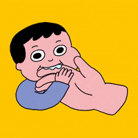 Babies-teething GIFs - Get the best GIF on GIPHY