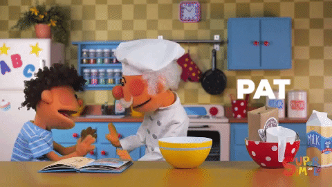 Playing Patty Cake GIF by Super Simple - Find & Share on GIPHY