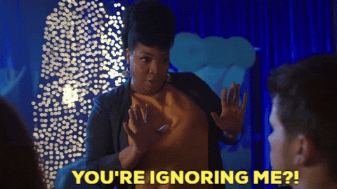 Ignoring You Gif