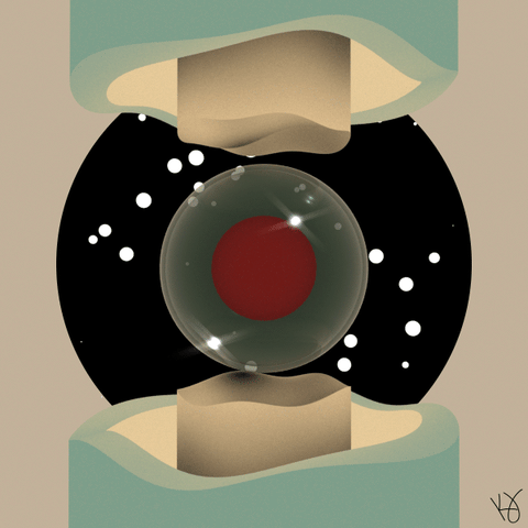 3D 2D GIF by Karl Jahnke - Find & Share on GIPHY