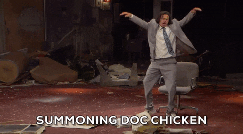 Summoning Doc Chicken GIFs - Get the best GIF on GIPHY