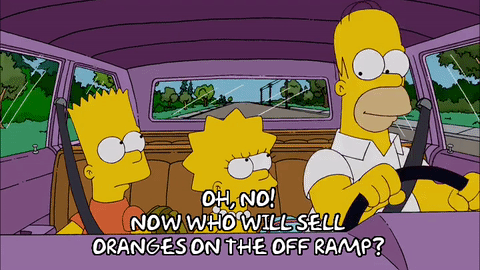 Driving Homer Simpson GIF - Find & Share on GIPHY