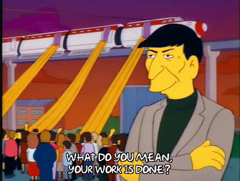 Leonard Nimoy The Simpsons GIFs - Get the best GIF on GIPHY