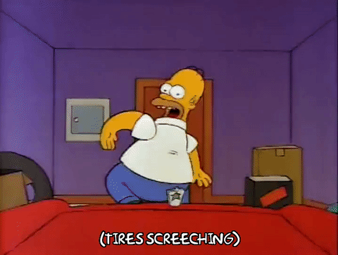 Homer Simpson Running GIF - Find & Share on GIPHY