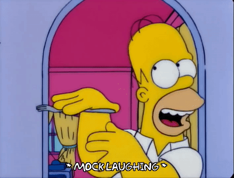 Homer Simpson Laughing GIF - Find & Share on GIPHY