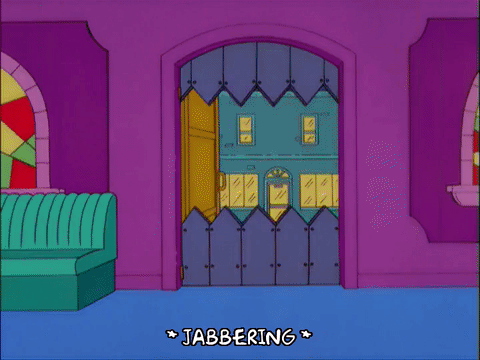 Homer Simpson Church GIF - Find & Share on GIPHY