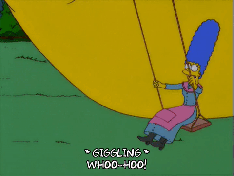 Happy Marge Simpson GIF - Find & Share on GIPHY