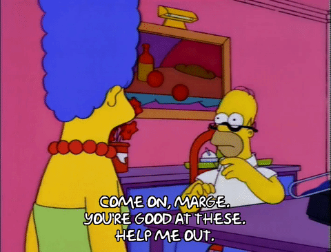 Confused Homer Simpson GIF - Find & Share on GIPHY