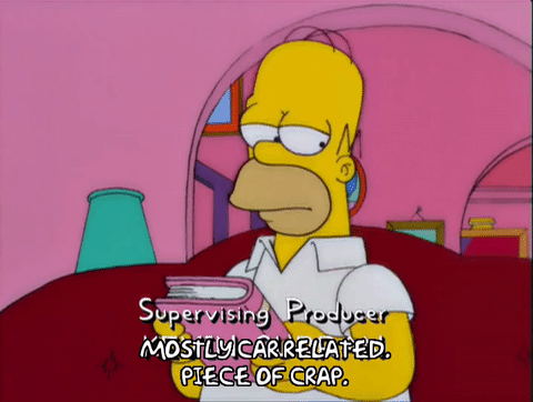 Bored Homer Simpson GIF - Find & Share on GIPHY