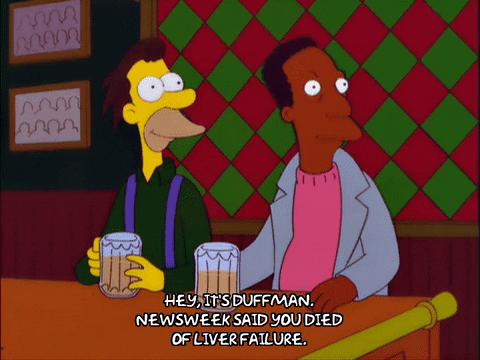 Liver Failure Cartoon