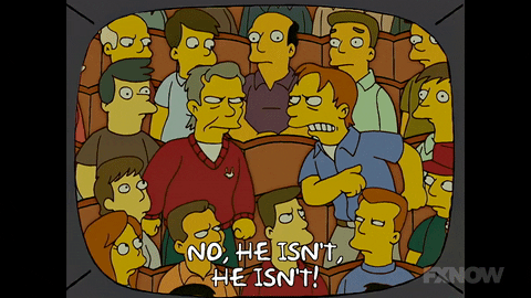 The Simpsons Crowd Fighting GIF - Find & Share on GIPHY