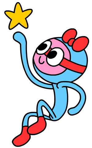 Star Domitille Collardey Sticker by Originals for iOS & Android | GIPHY