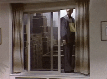 It Crowd Jump Out Window Gif