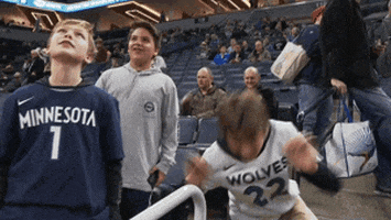 Minnesota Timberwolves Dance GIF by NBA - Find & Share on GIPHY