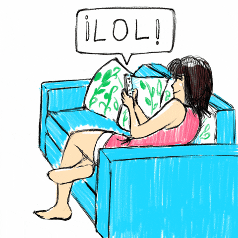 Couch Girl GIFs - Find & Share on GIPHY