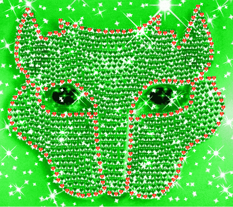 Neon Green Cat GIFs - Get the best GIF on GIPHY