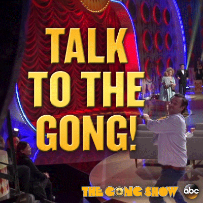 Gong Show No GIF by ABC Network - Find & Share on GIPHY