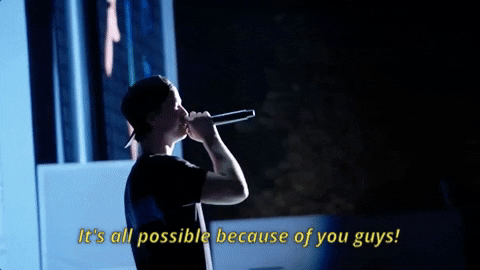 Its All Possible Because Of You Guys GIFs - Get the best GIF on GIPHY