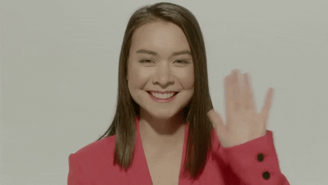 Waving Hello Gif
