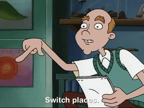 Switch-places GIFs - Get the best GIF on GIPHY