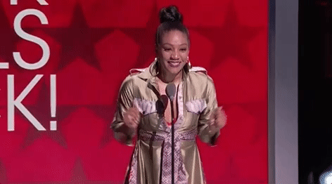 Tiffany Haddish Dancing GIF by Black Girls Rock - Find & Share on GIPHY