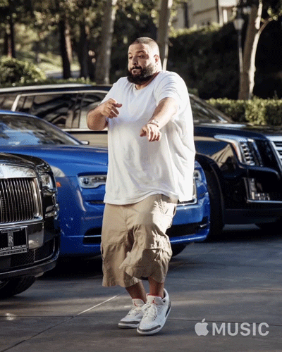 Dj Khaled Happy Dance GIF by Apple Music - Find & Share on GIPHY
