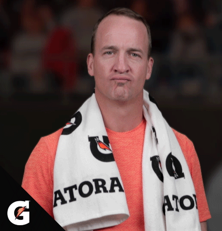 Peyton Manning Yes GIF by Gatorade - Find & Share on GIPHY