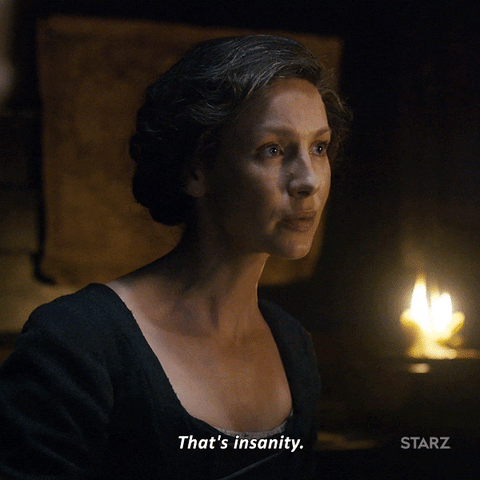 Season 3 Reaction GIF by Outlander - Find & Share on GIPHY