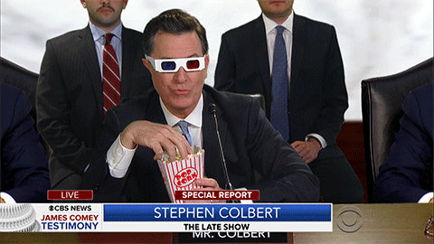 Donald Trump Popcorn GIF by The Late Show With Stephen Colbert - Find ...