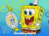 Spongebob Breathing Heavily Gif