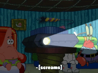 Screaming Patrick Gif