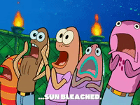 Spongebob Sun Bleached