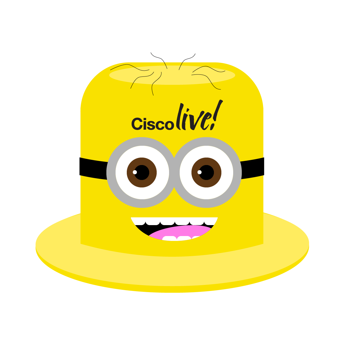 Clus Hat Sticker by Cisco Live U.S. for iOS & Android | GIPHY