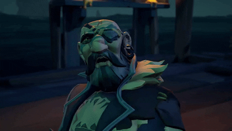 Shock Merrick GIF by Sea of Thieves - Find & Share on GIPHY