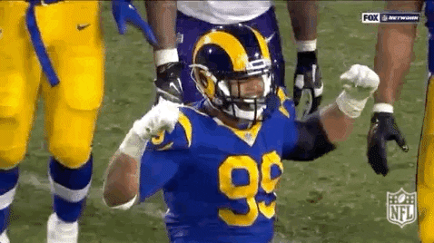 Flex On Them Aaron Donald GIF by NFL - Find & Share on GIPHY