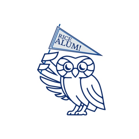 Rice University Sticker by Rice Alumni for iOS & Android | GIPHY