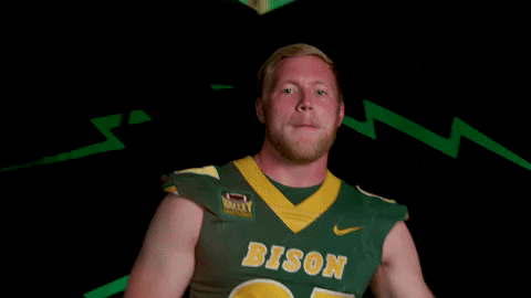Bison GIF by NDSU Athletics - Find & Share on GIPHY