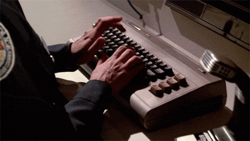 New trending GIF tagged commodore 64 police academy… | Trending Gifs