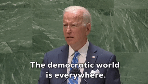20 GIFs From Pres. Joe Biden's U.N. General Assembly Address by GIPHY ...