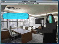 Computer Exploding Gif