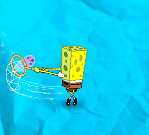Spongebob With Net