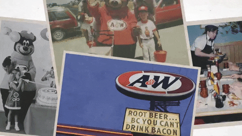 Root Beer Float Birthday GIF by A&W Restaurants - Find & Share on GIPHY