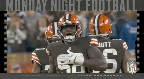 Cleveland Browns Football GIF by NFL - Find & Share on GIPHY