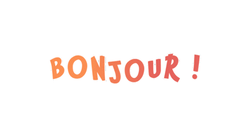 French Words Bonjour